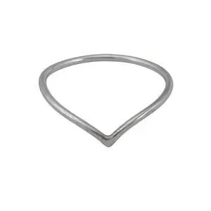 Unbranded | Jewelry | Vintage Sterling Silver 925 Stacking Chevron V ...